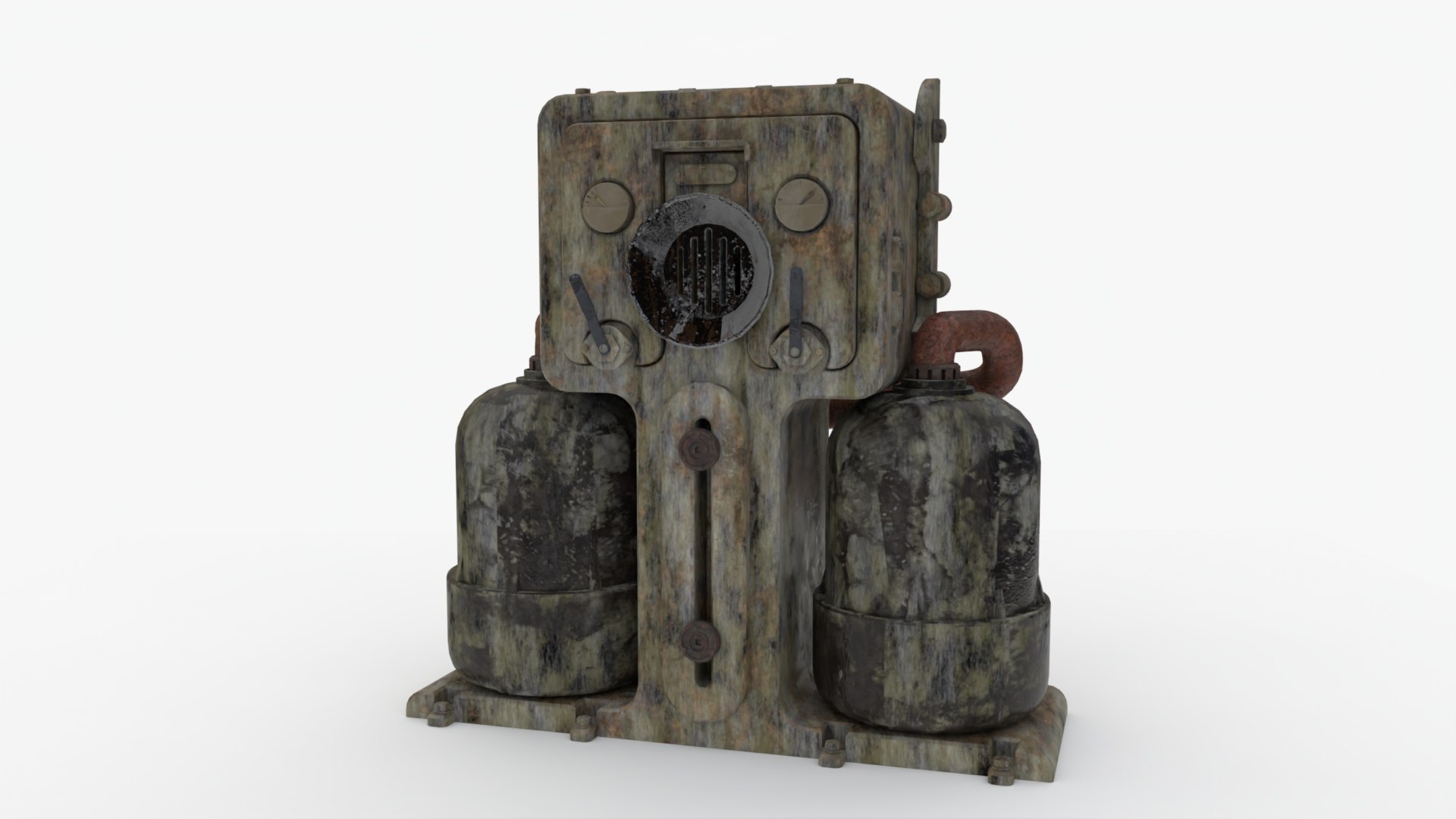 Old Rusty Transformer 3D Model - TurboSquid 2011232