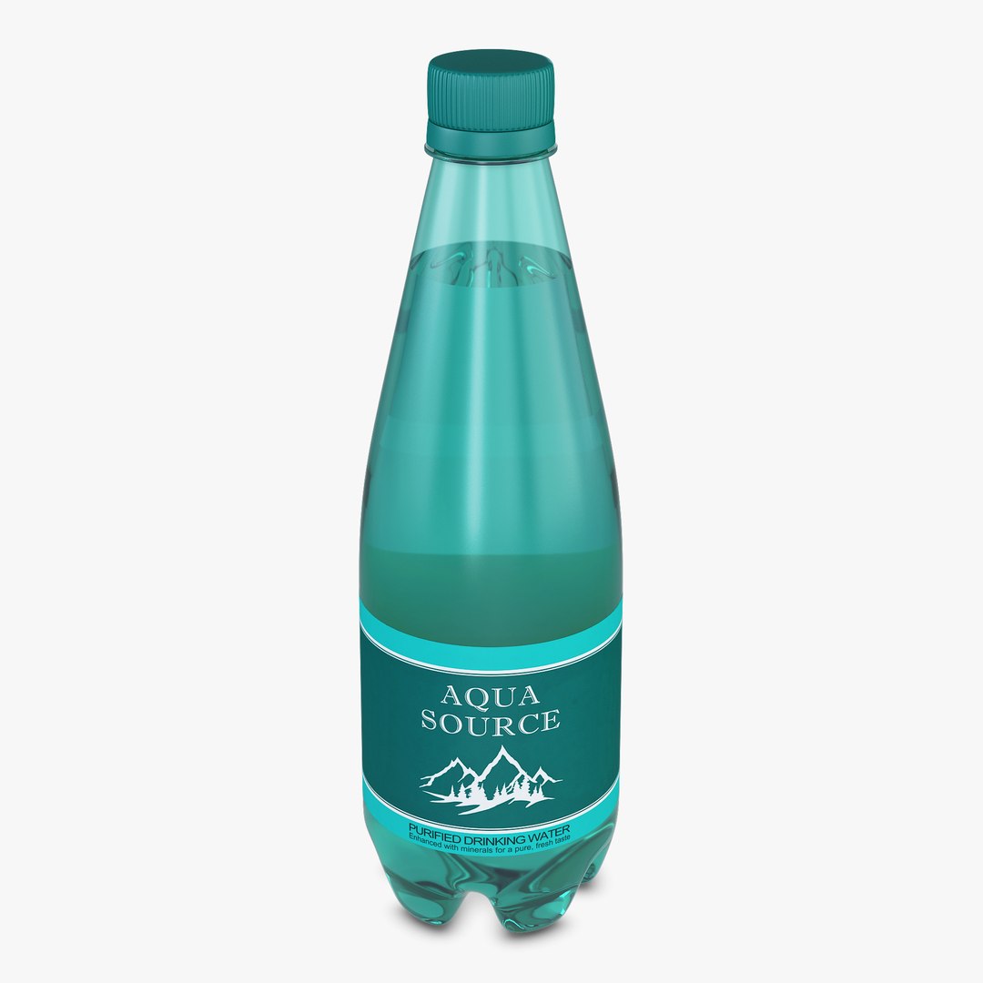 3D Aqua Source Bottle 450ml Simple M 1 - TurboSquid 2140690