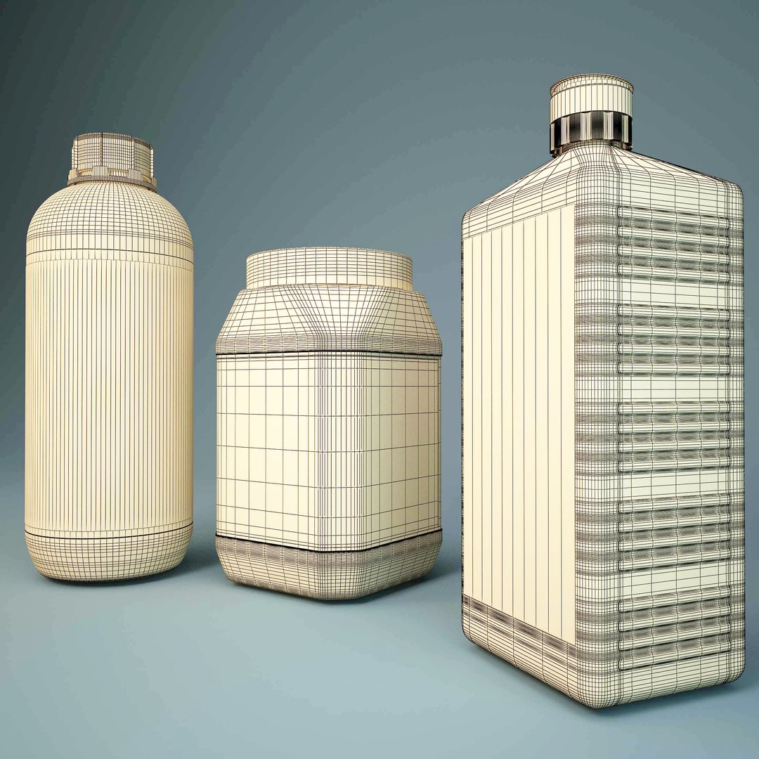 3d Model Disinfectant Cleaning