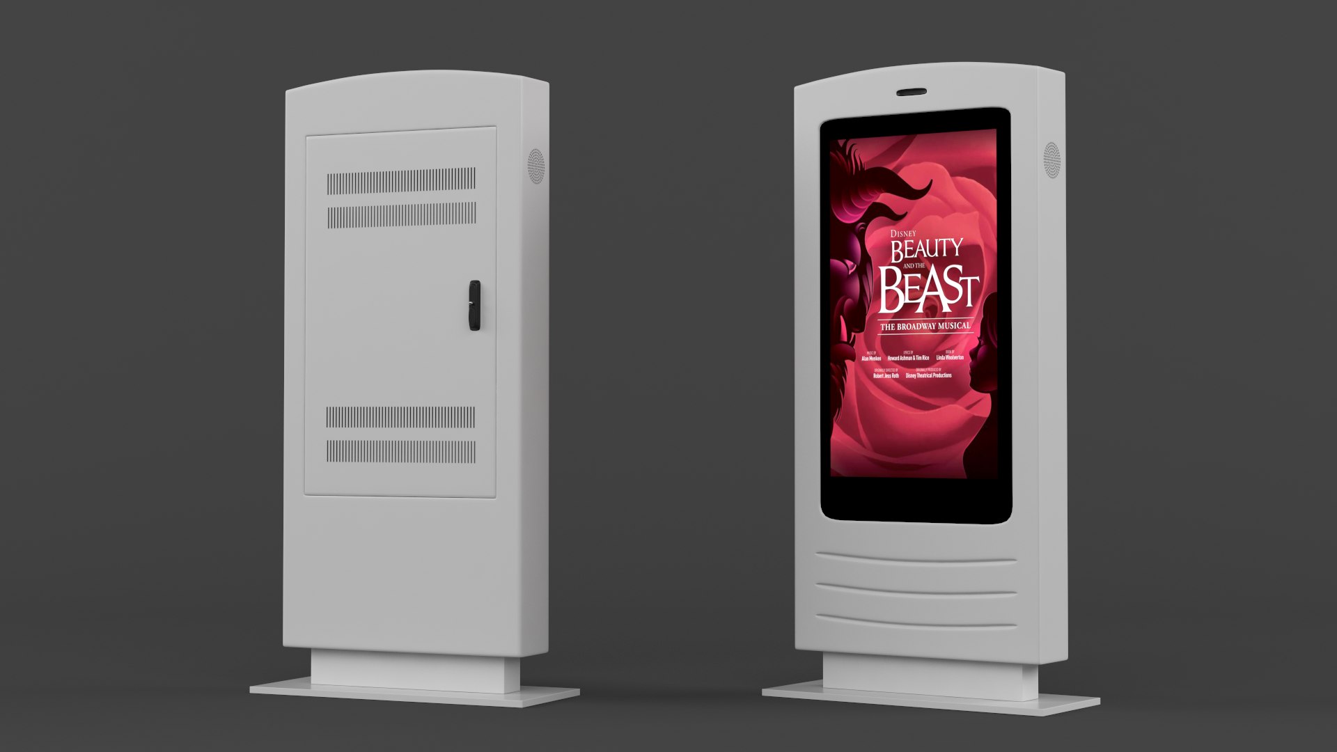 3D Electronic Kiosk Model - TurboSquid 1879437