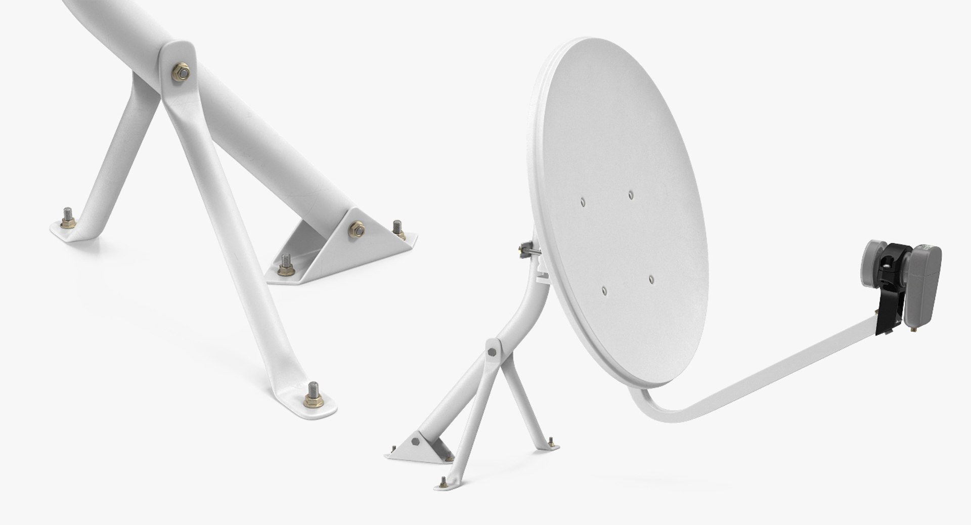 3D Home Satellite Dish - TurboSquid 1211581