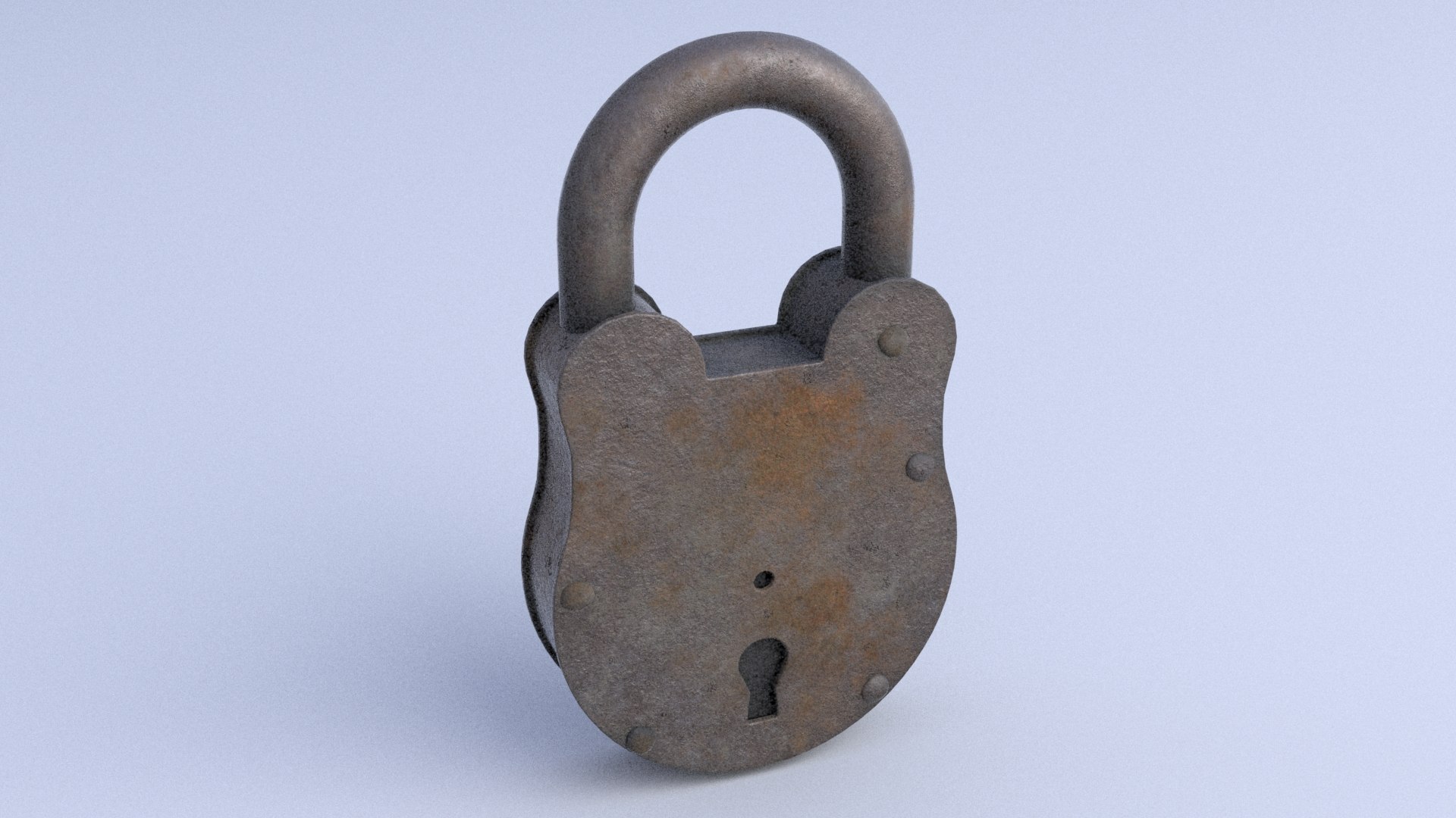 Old Lock 3D - TurboSquid 1869294