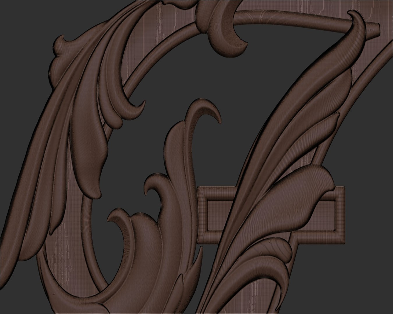 3D Letter F Floral Model - TurboSquid 2168015