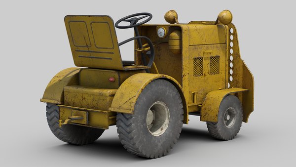 Clarktor Tug model - TurboSquid 1728349