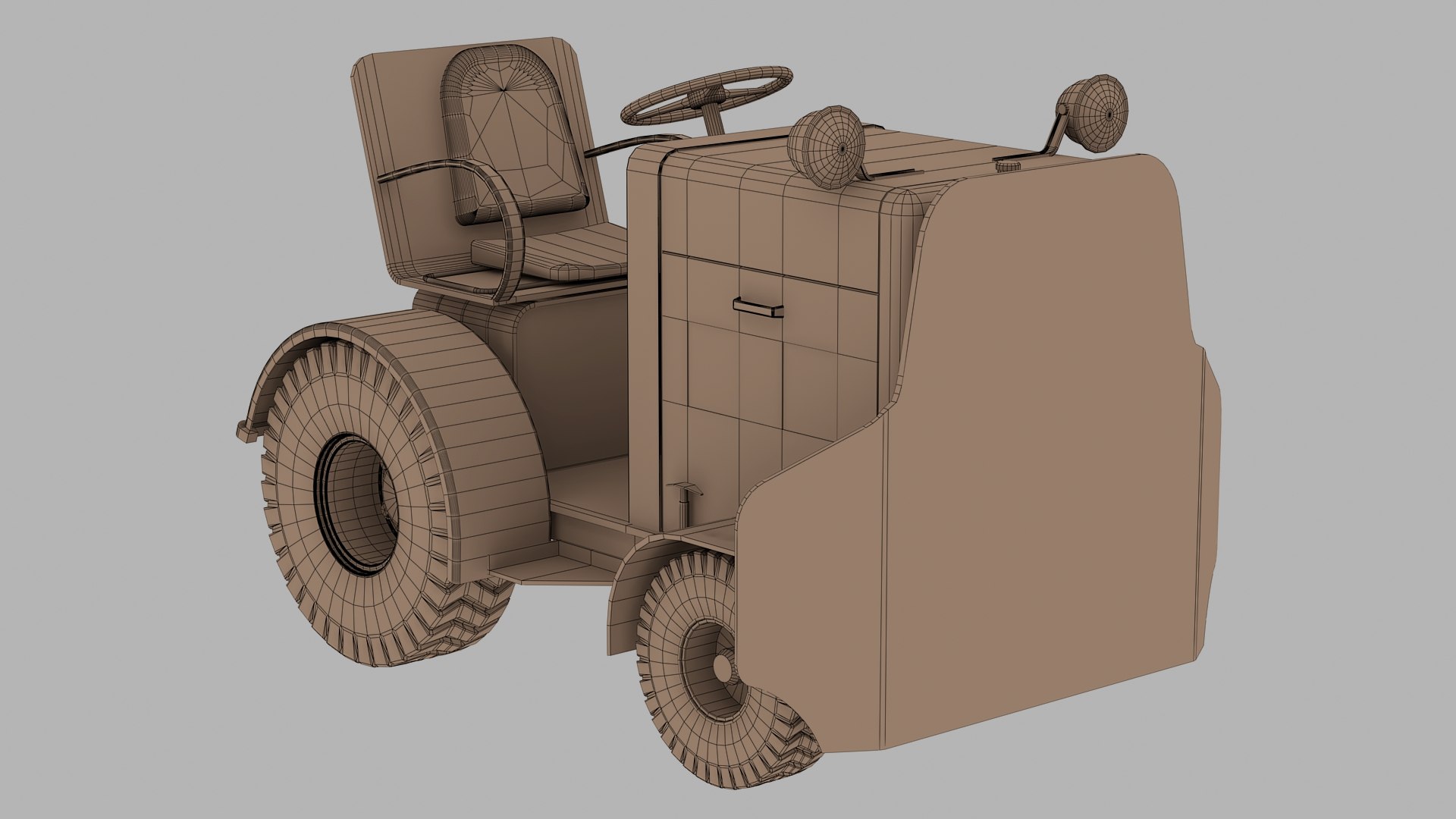 Clarktor Tug Model - TurboSquid 1728349