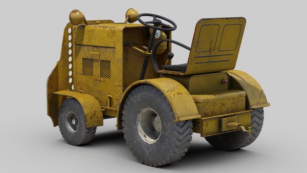 Clarktor Tug model - TurboSquid 1728349