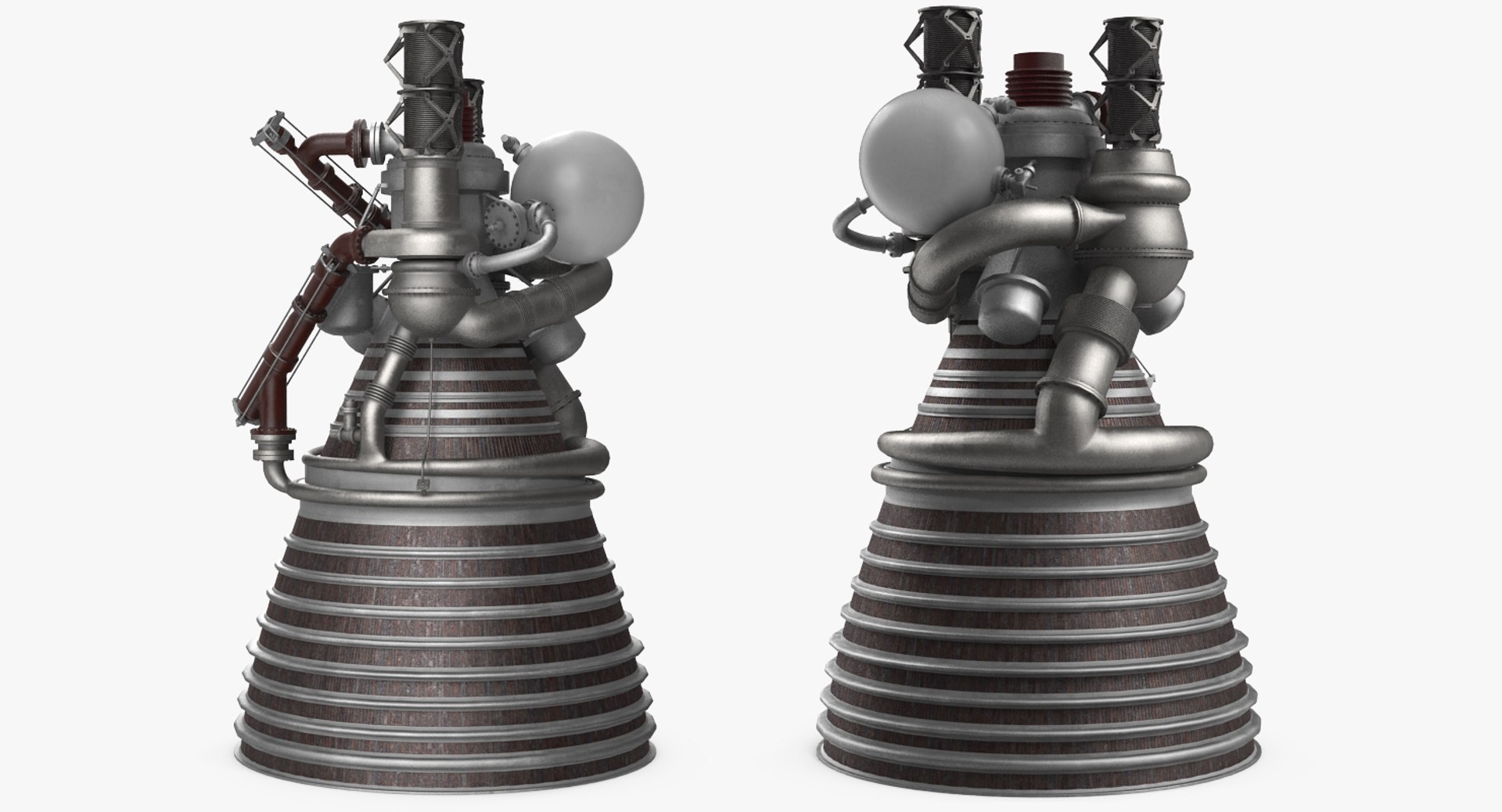 Rocket Engines 2 3D Model - TurboSquid 1338245