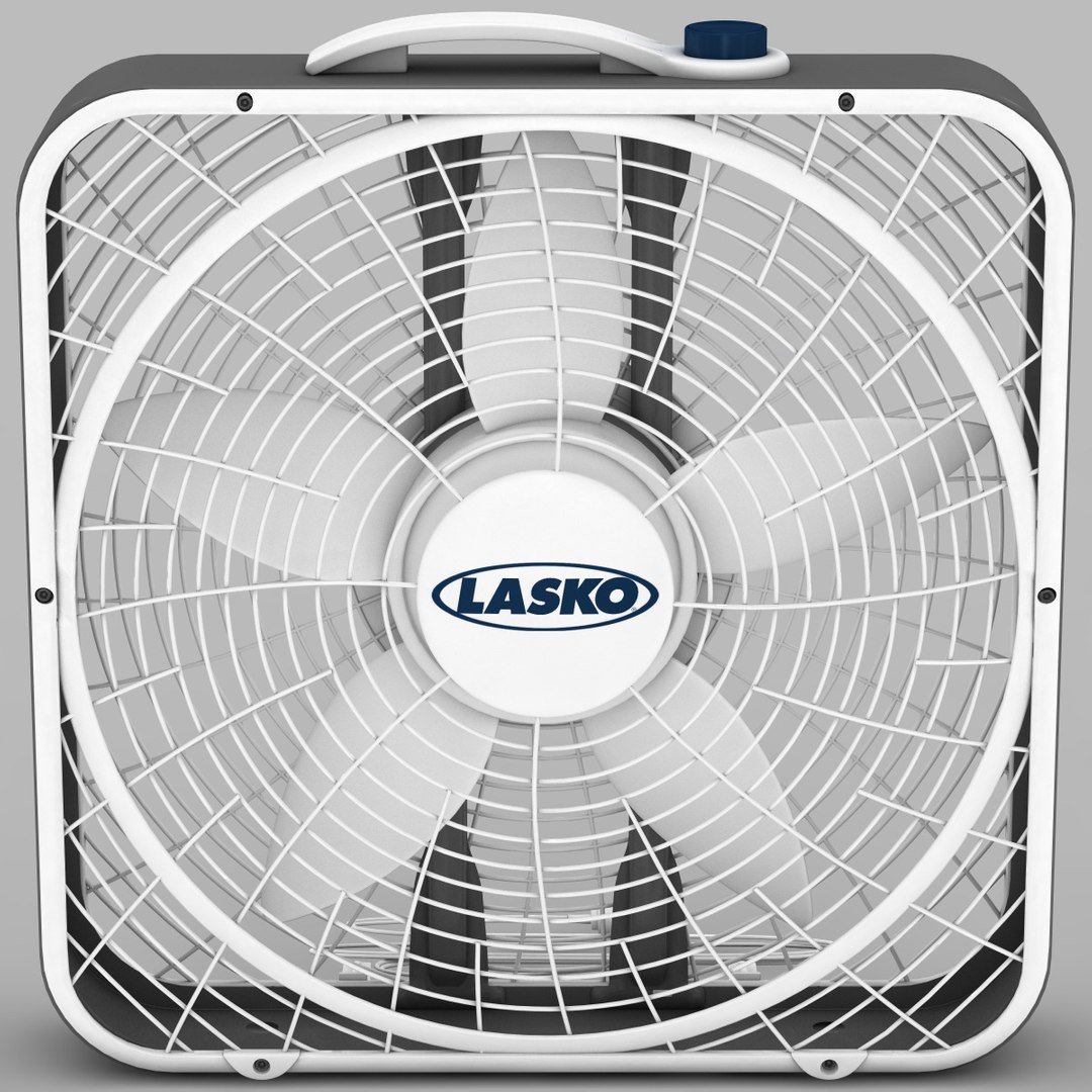 3d Model Box Fan Lasko