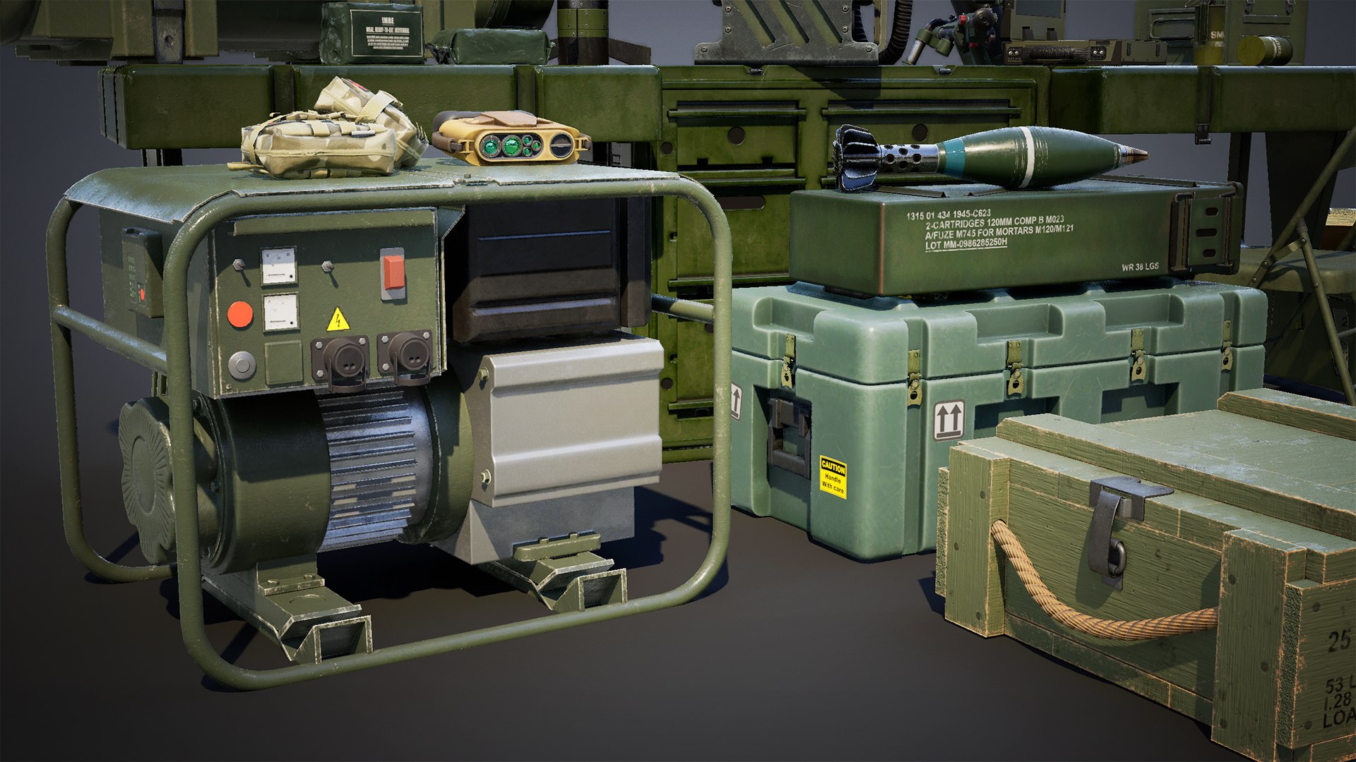 3D Defense Line - Ultimate Pack - TurboSquid 2074595