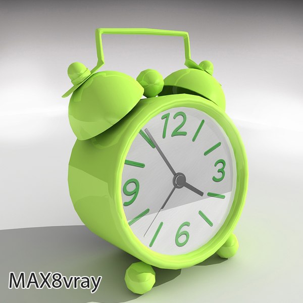 maya cartoon clock