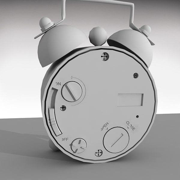 maya cartoon clock