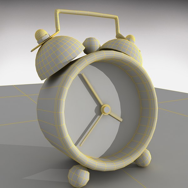 maya cartoon clock