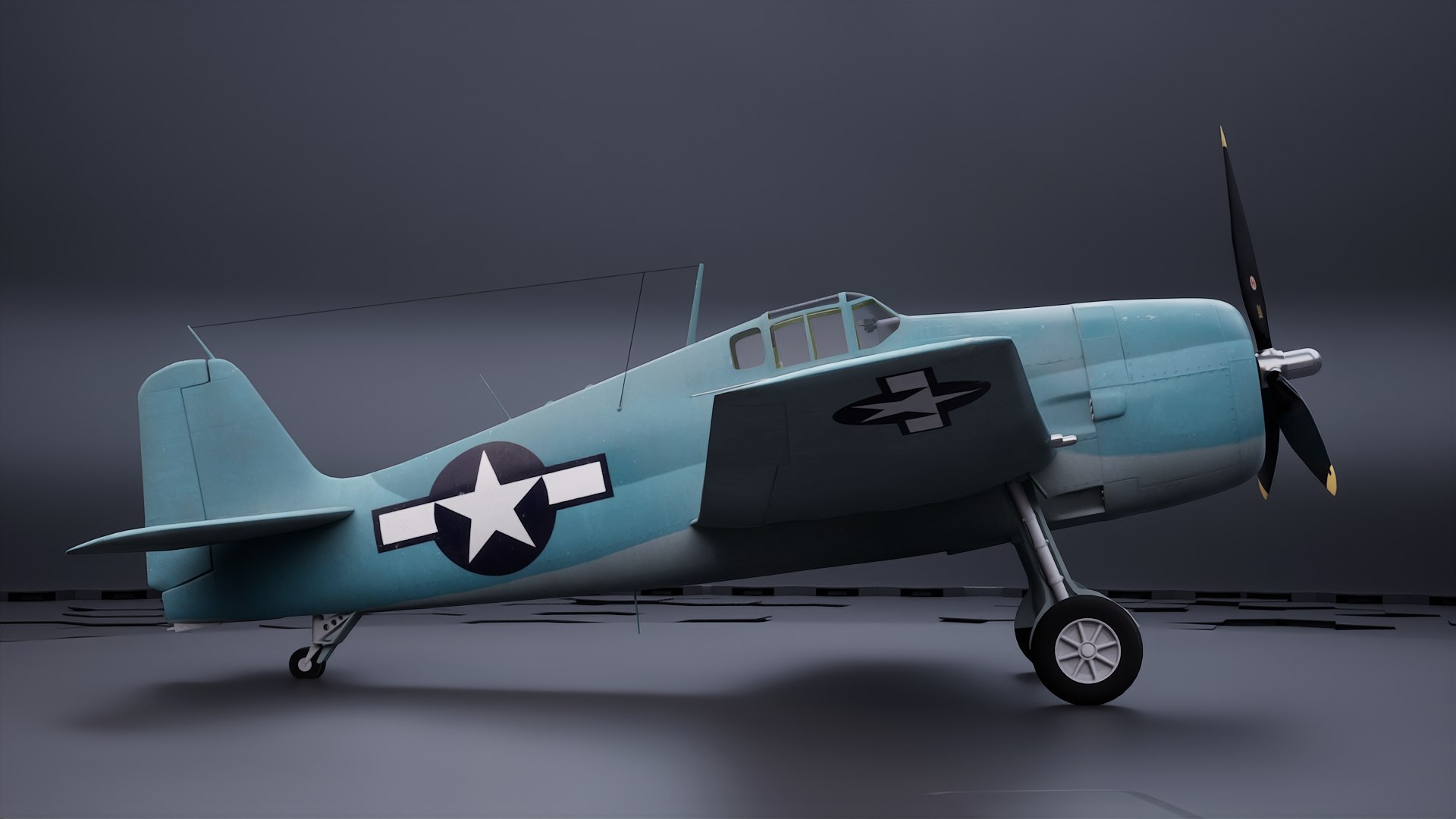 Grumman F6F Hellcat - Highpoly I Multiple Livery 3D Model - TurboSquid ...