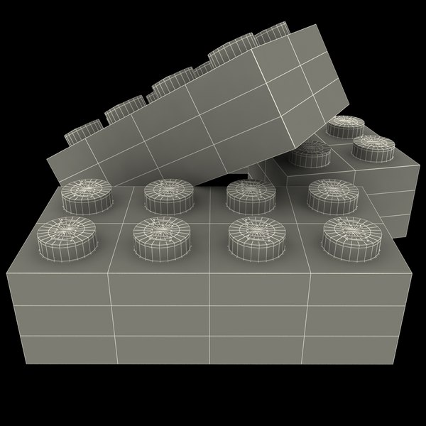 lego bricks 3d model