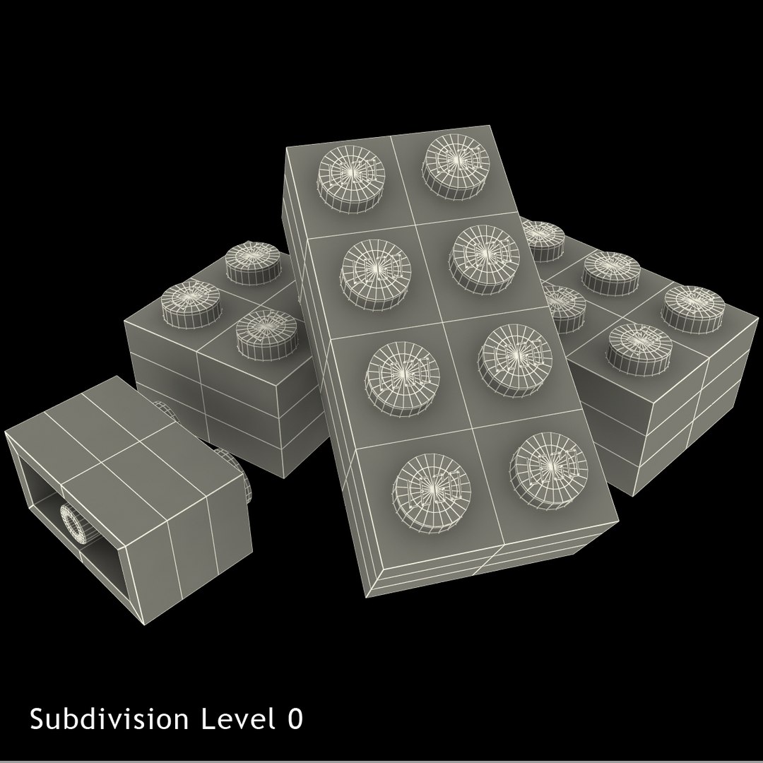 Lego Bricks 3d Model