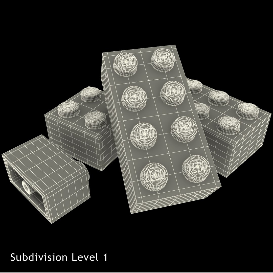 Lego Bricks 3d Model