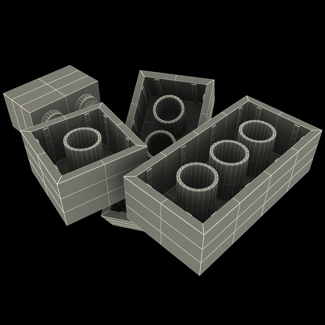 Lego Bricks 3d Model