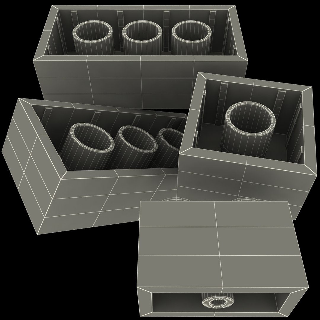 Lego Bricks 3d Model
