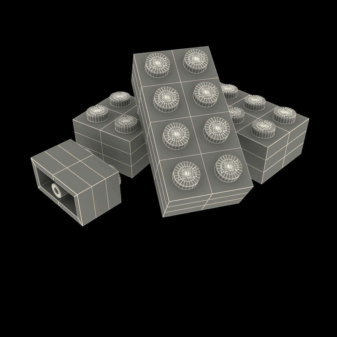 Lego Bricks 3d Model