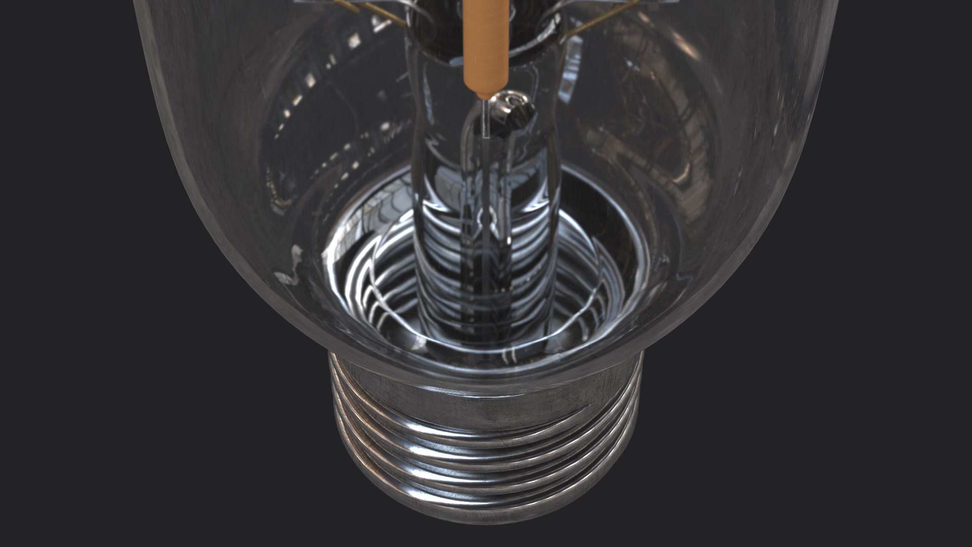 3D Light Bulb T45 LED Model - TurboSquid 1869233