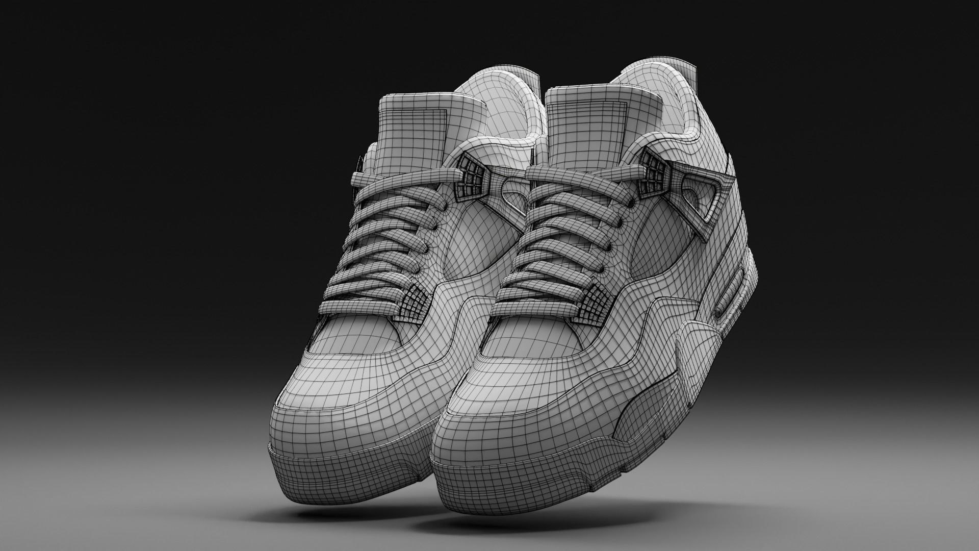 Air Jordan 4 - Nike Shoes - 04 3D Model - TurboSquid 2188140