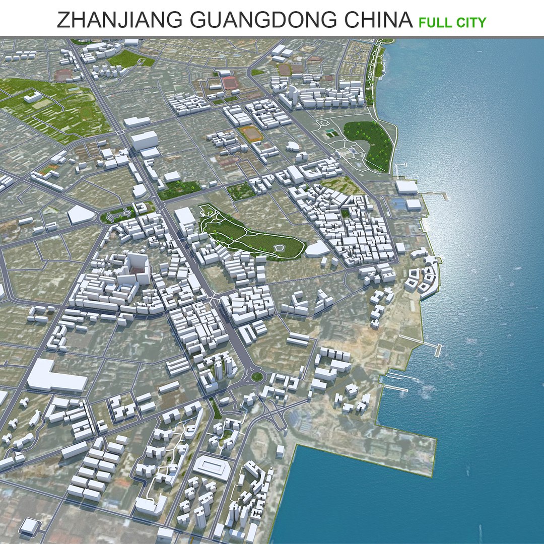 Free Zhanjiang Guangdong Province China 3D - TurboSquid 2154940