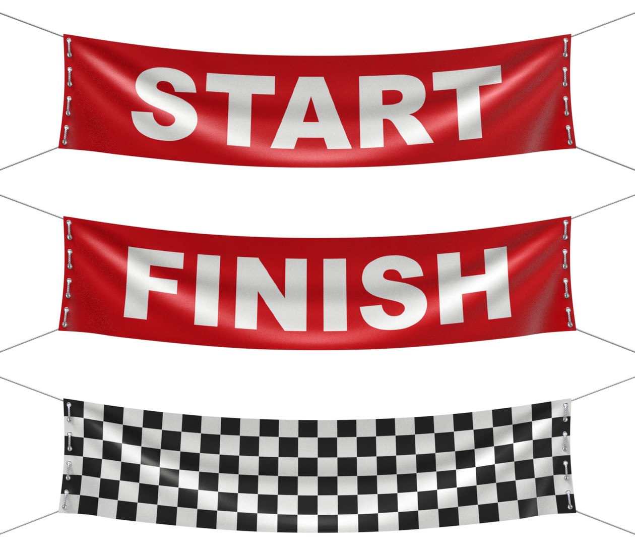 Banner Racing 3D - TurboSquid 1547833