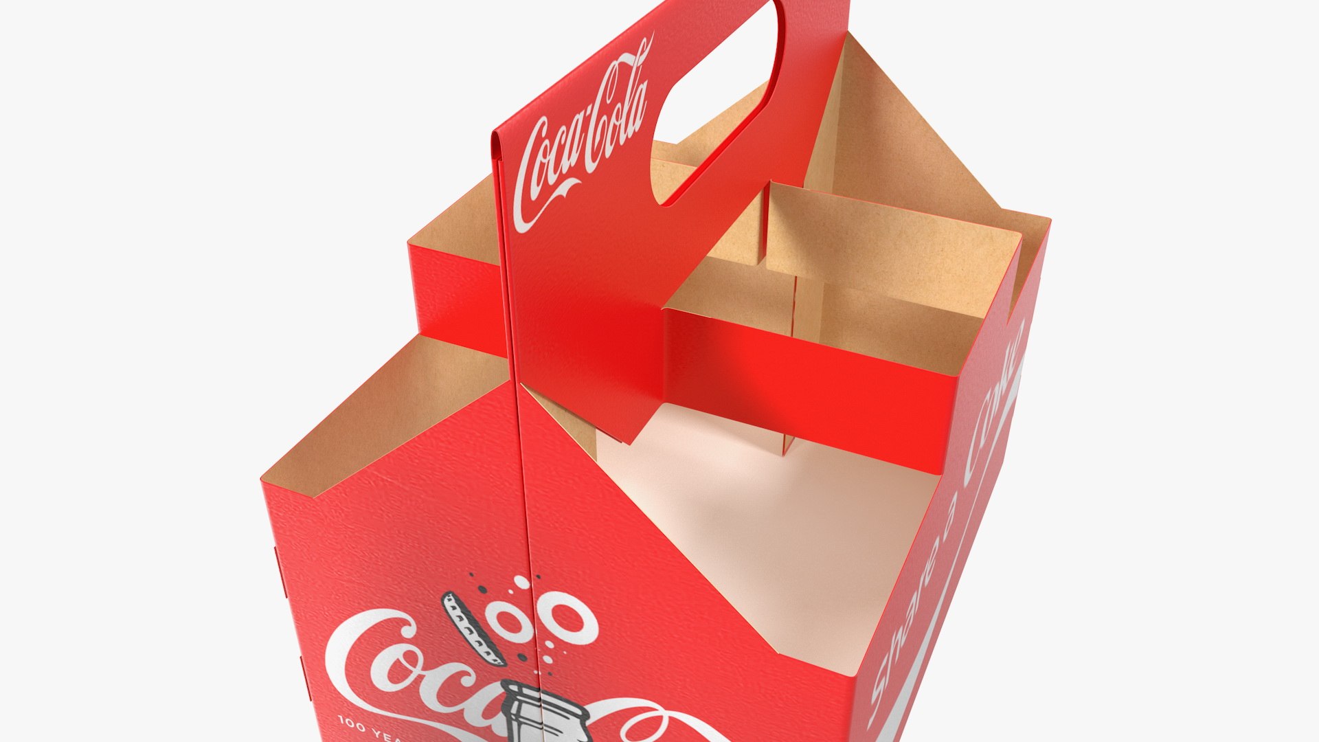 Coca cola bottle package model - TurboSquid 1450991