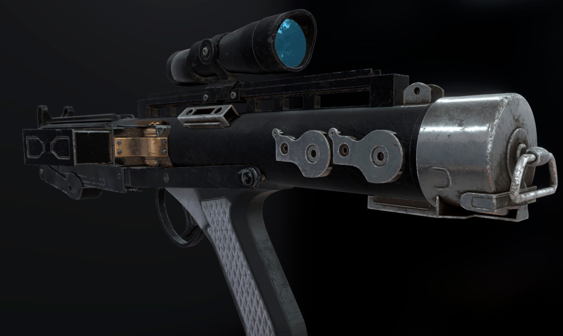 Blaster Rifle Obj