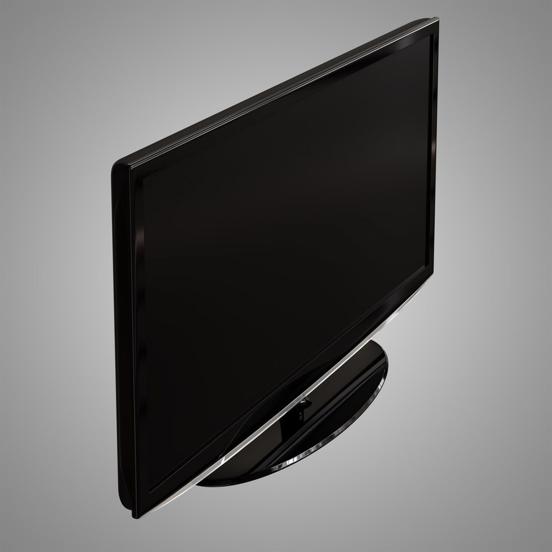 32 Inch LCD TV 3D Model - TurboSquid 2004623