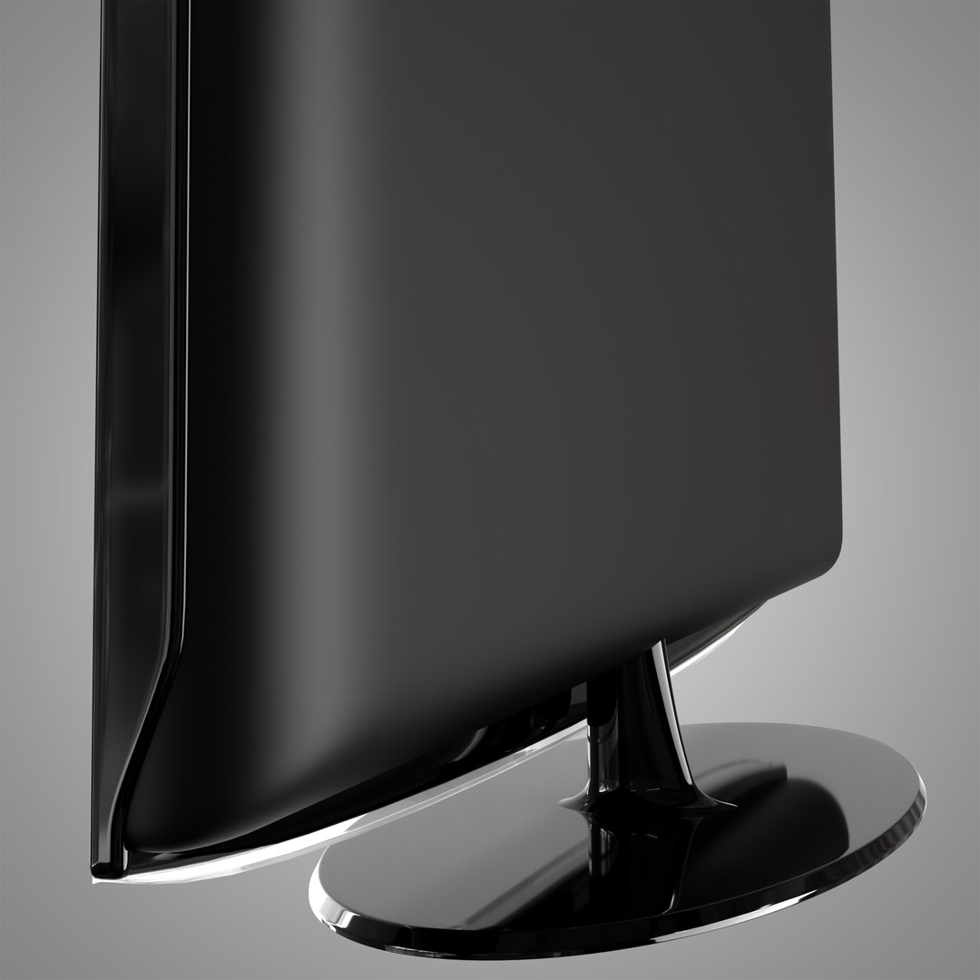 32 Inch LCD TV 3D Model - TurboSquid 2004623