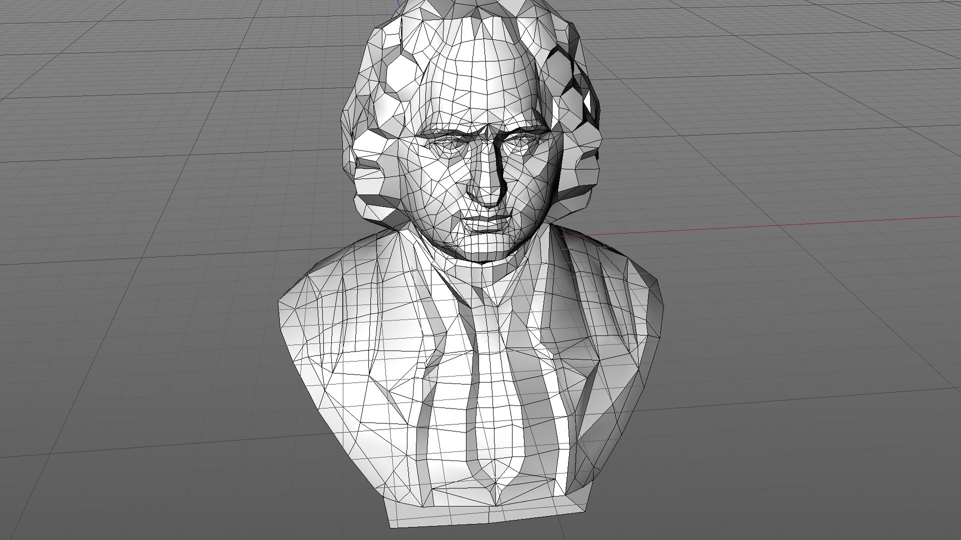 Bust Plaster 3D Model - TurboSquid 1690089