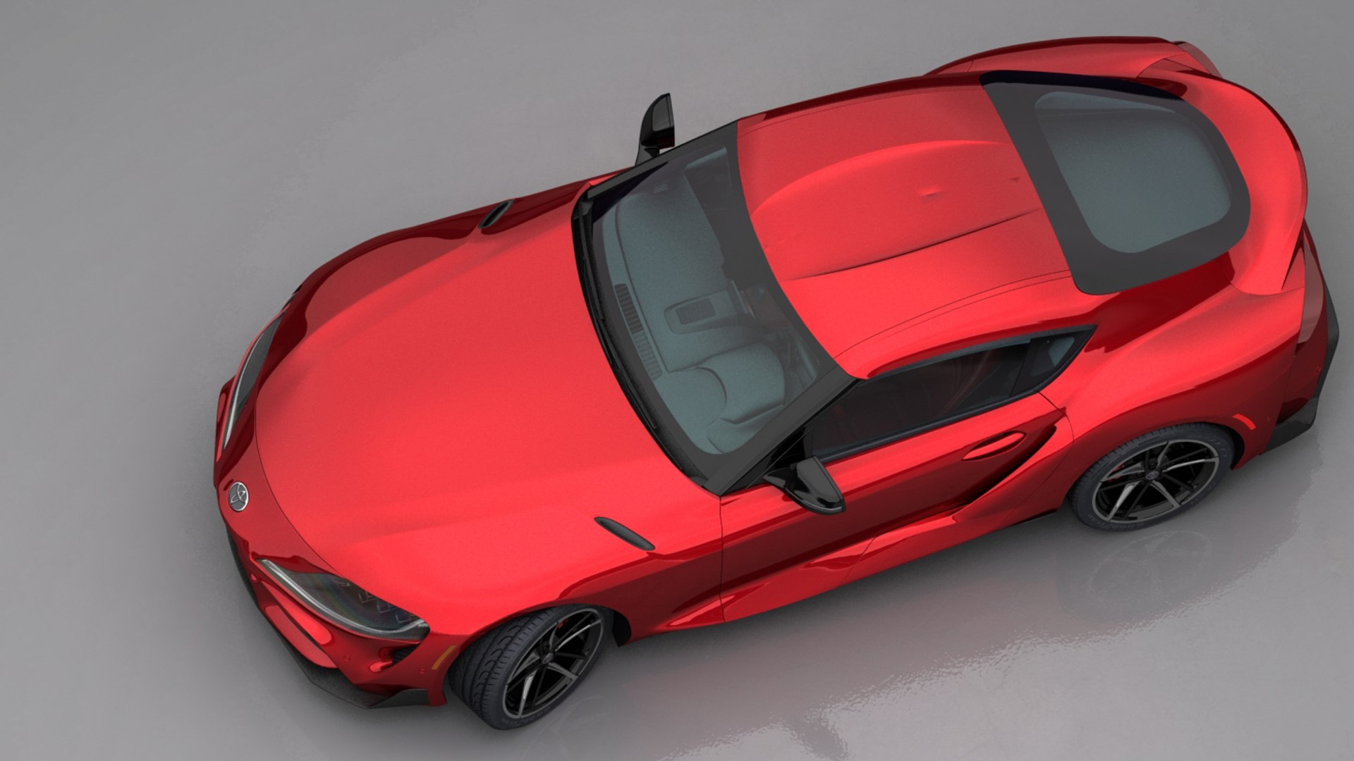 Toyota Supra 2020 3D Model - TurboSquid 1438137