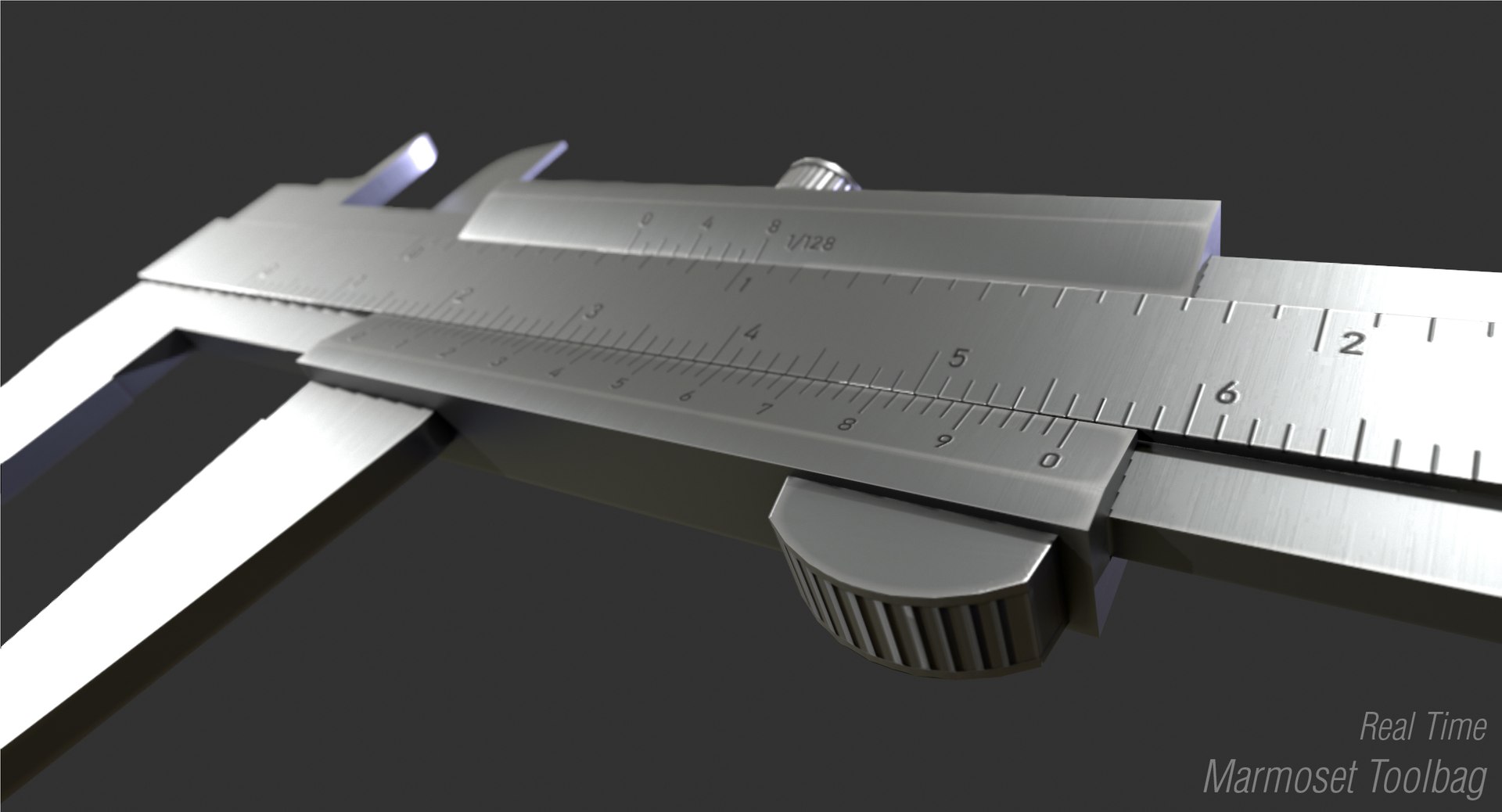 3d model caliper stationery