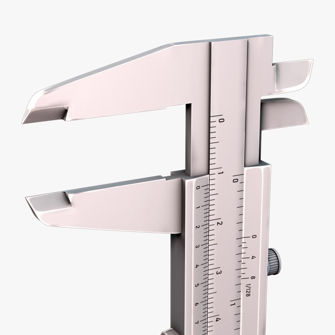 3d model caliper stationery