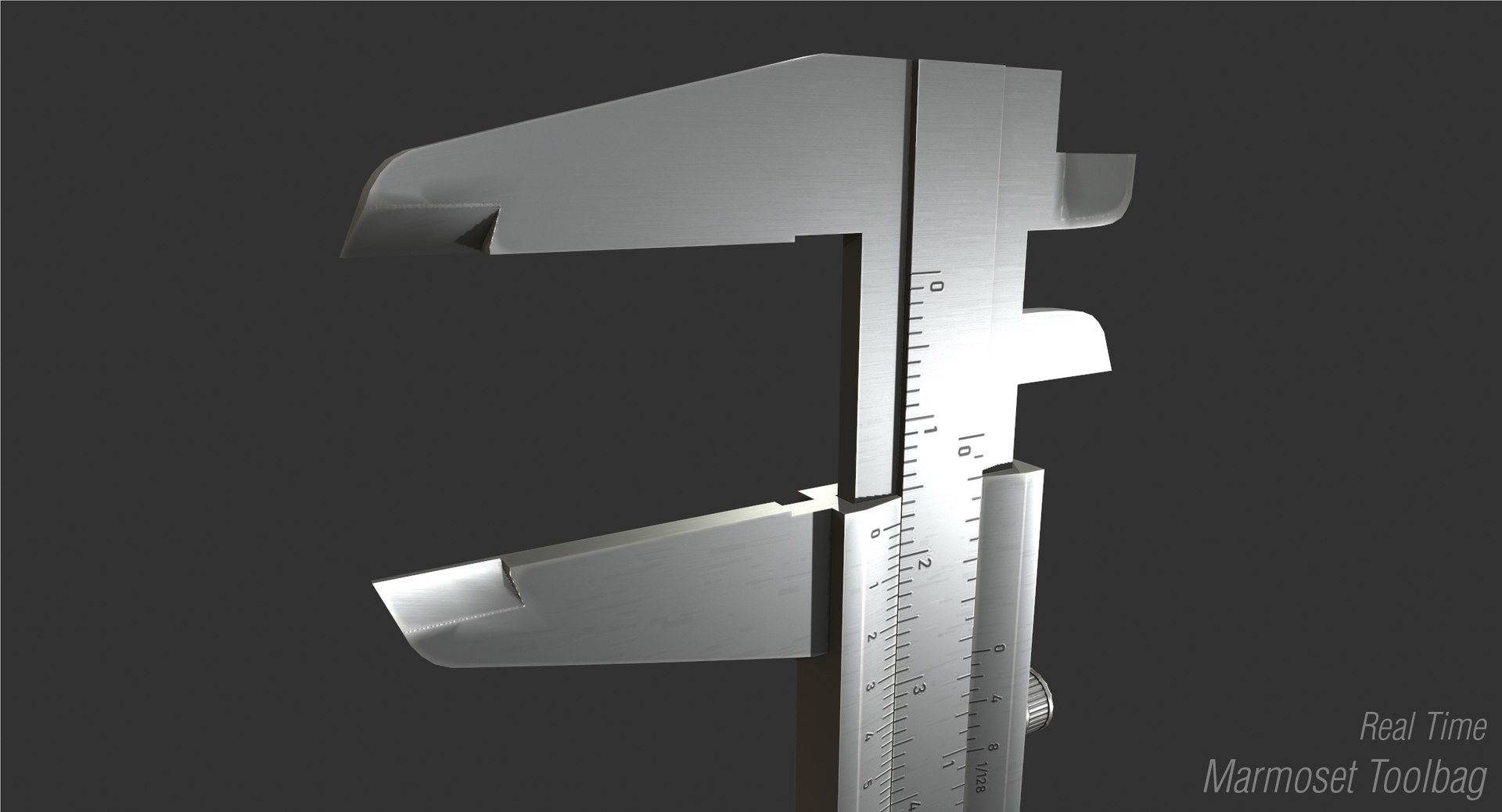 3d model caliper stationery