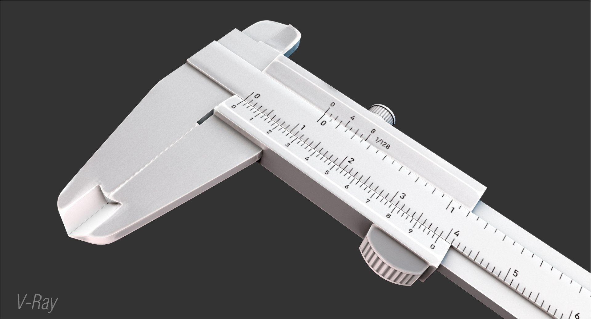 3d model caliper stationery
