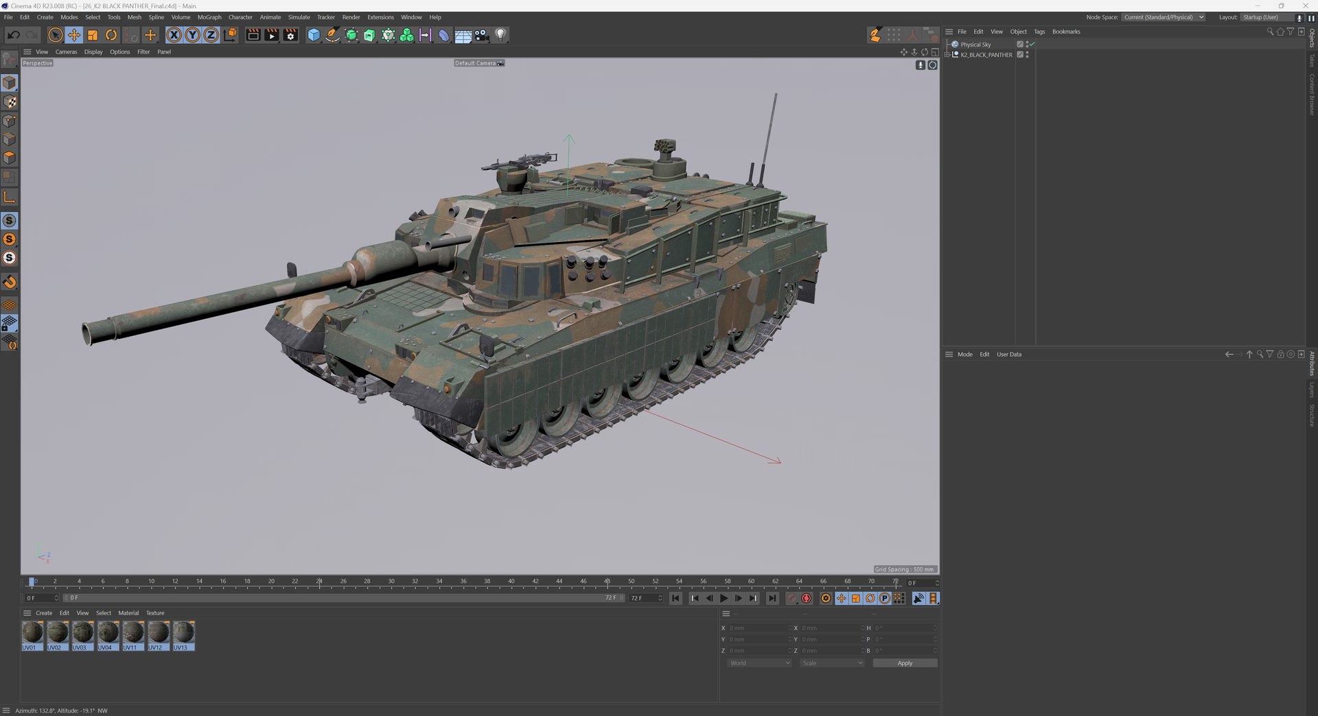 K2 Black Panther Tank 3D Model - TurboSquid 2241540