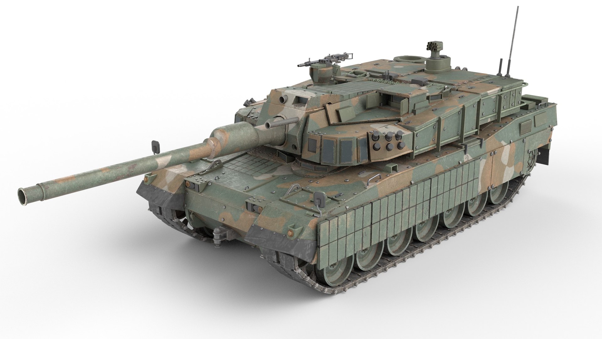 K2 Black Panther Tank 3D Model - TurboSquid 2241540