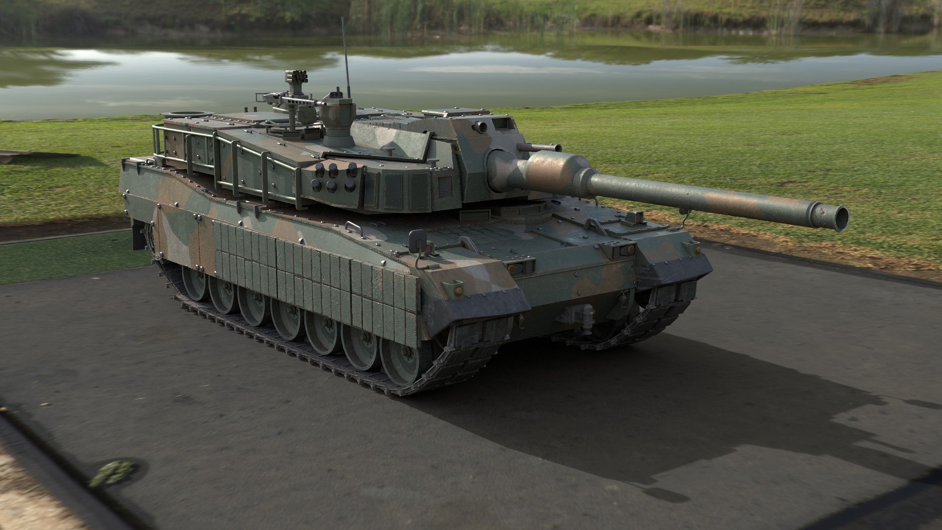 K2 Black Panther Tank 3D Model - TurboSquid 2241540