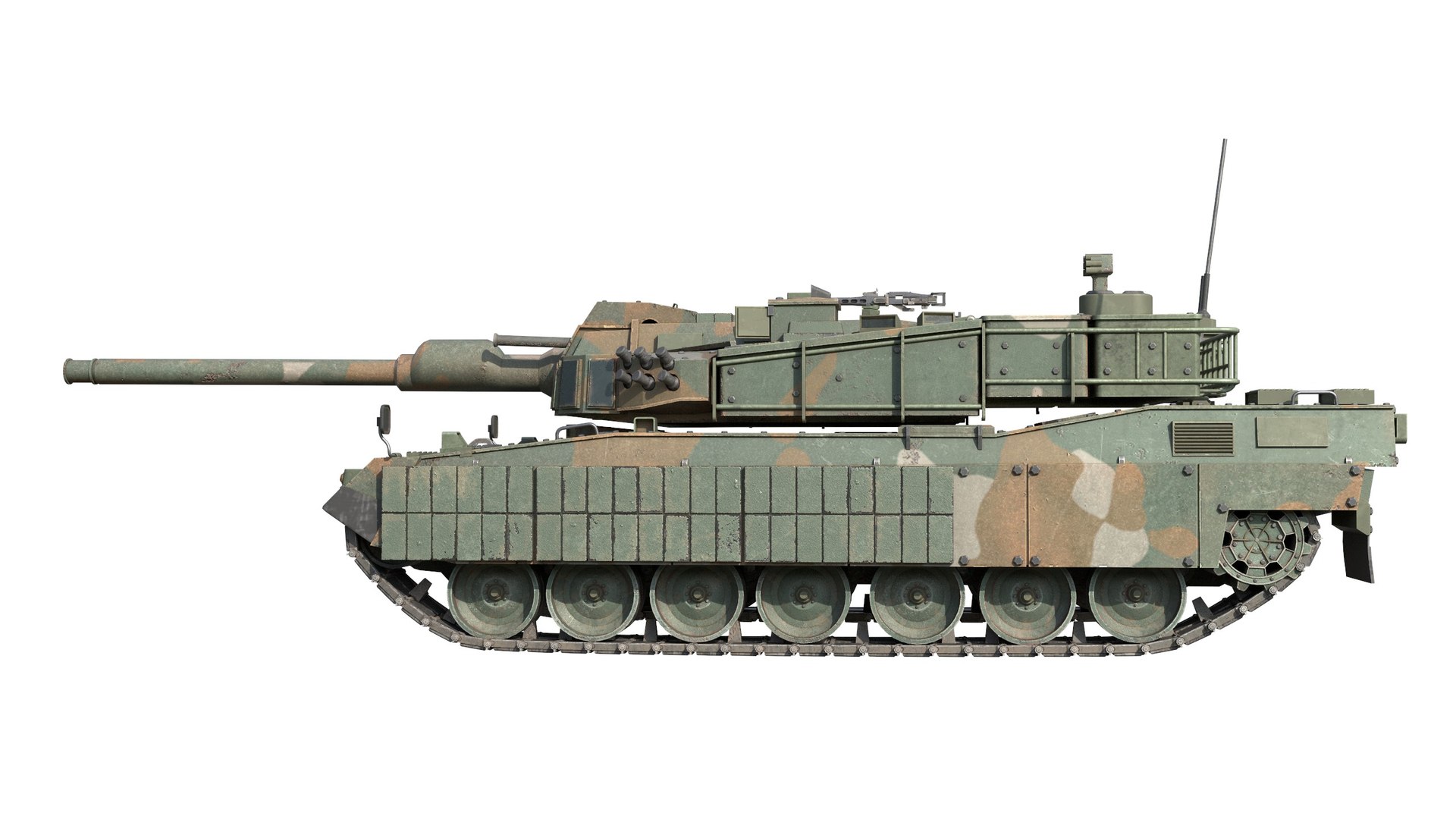 K2 Black Panther Tank 3D Model - TurboSquid 2241540