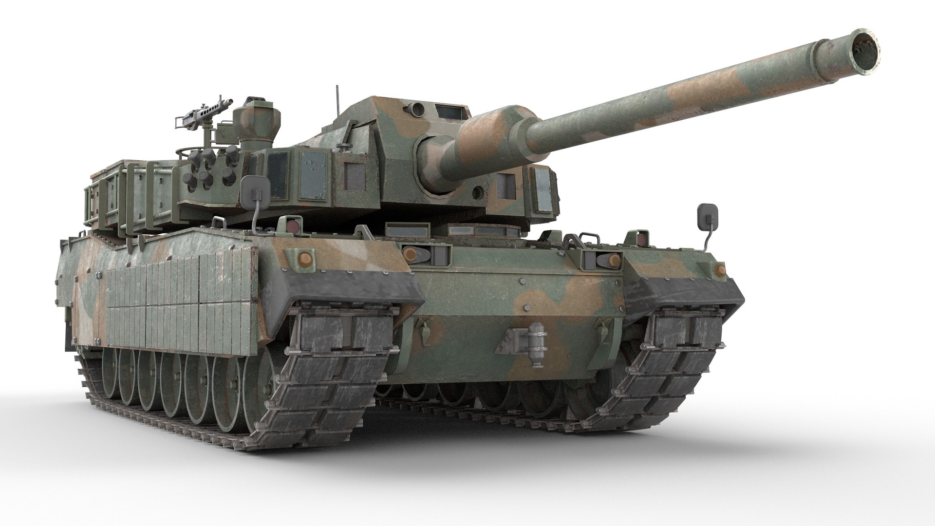 K2 Black Panther Tank 3D Model - TurboSquid 2241540