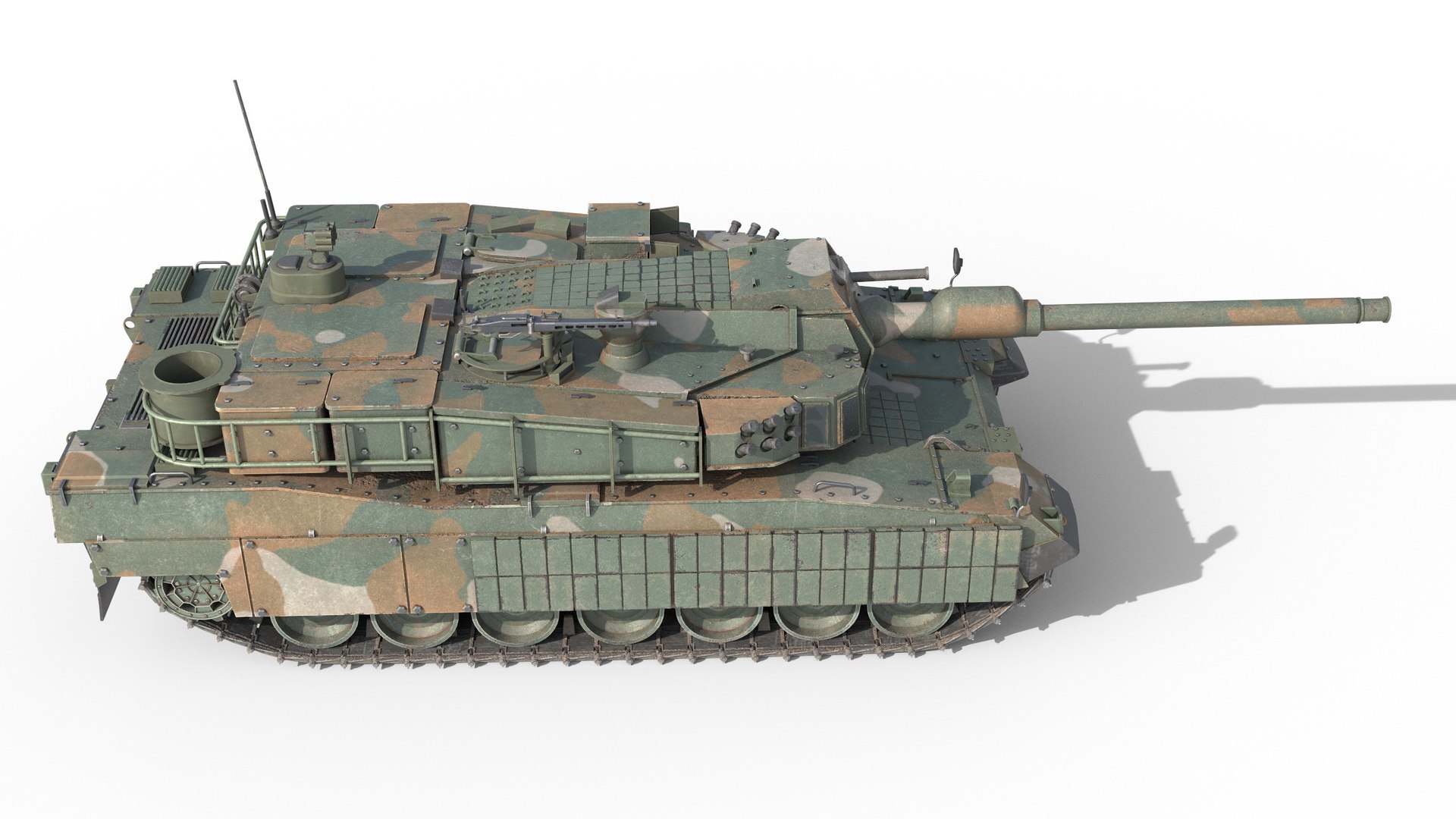 K2 Black Panther Tank 3D Model - TurboSquid 2241540