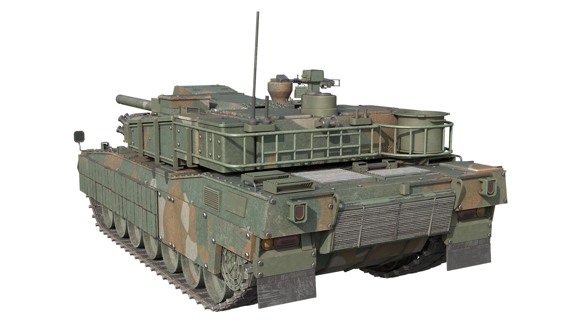 K2 Black Panther Tank 3D Model - TurboSquid 2241540