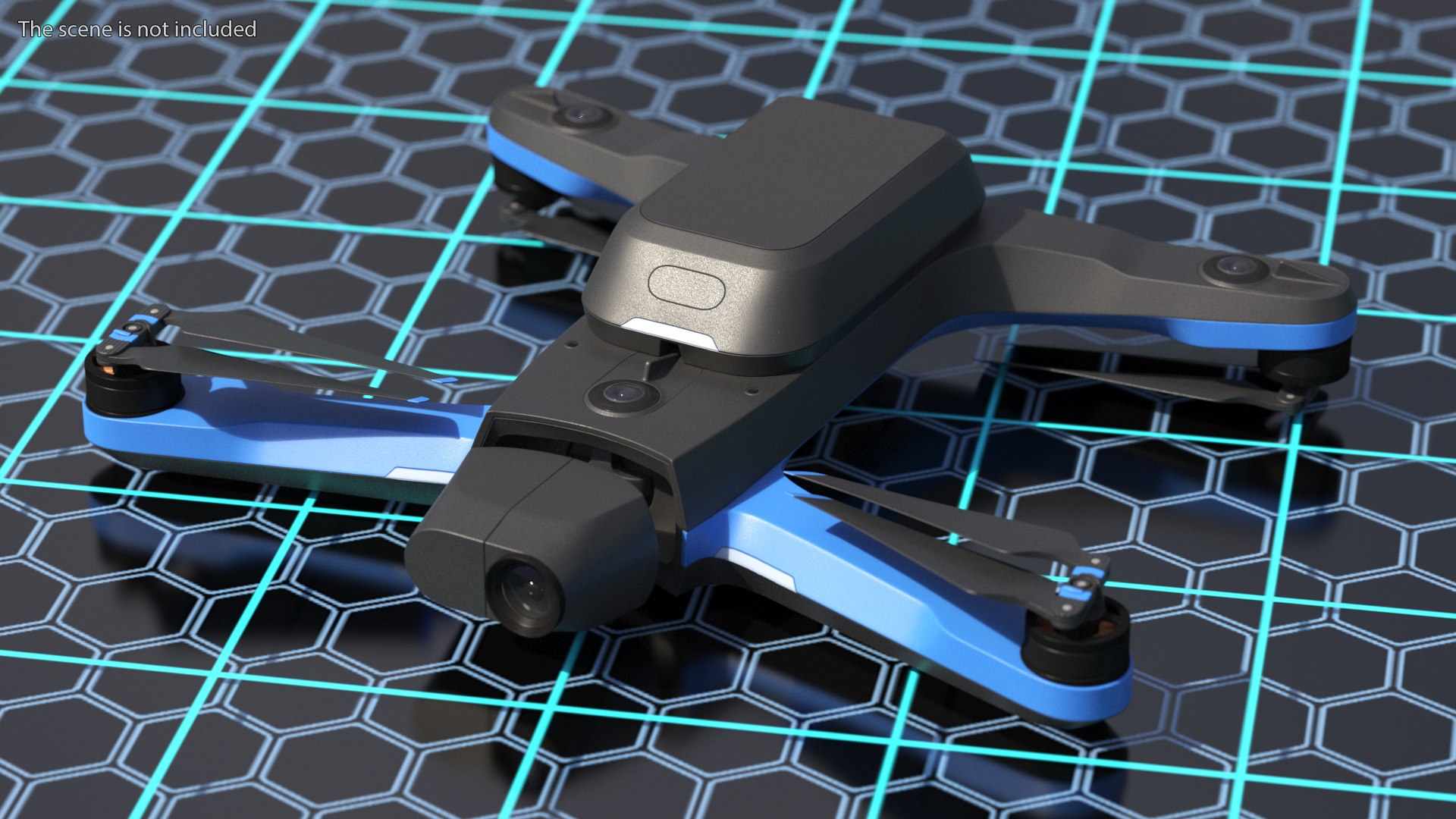 3D Model Skydio 2 Plus Drone Off State - TurboSquid 2148988