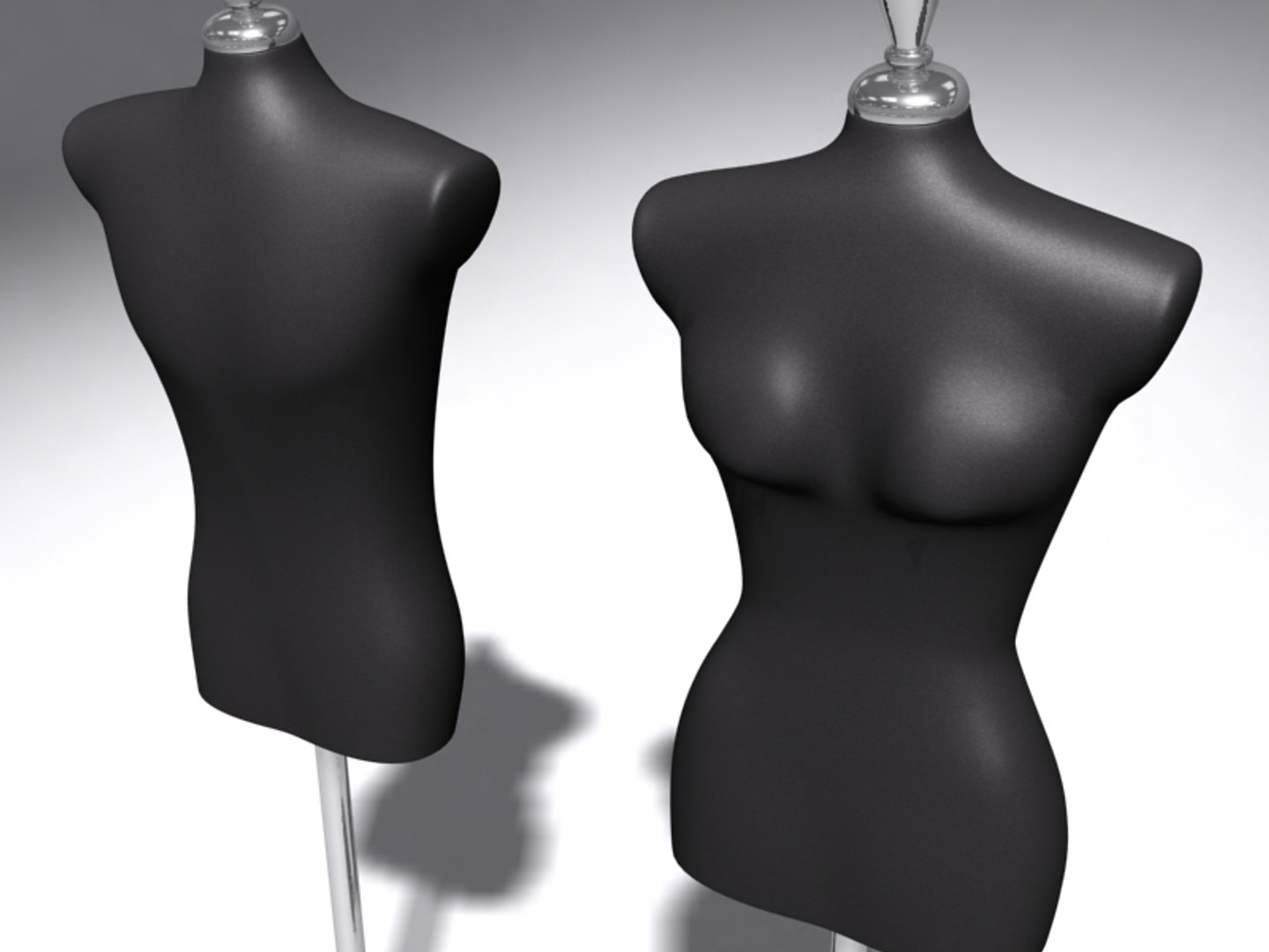 3d Model Dummy Showroom Mannequin