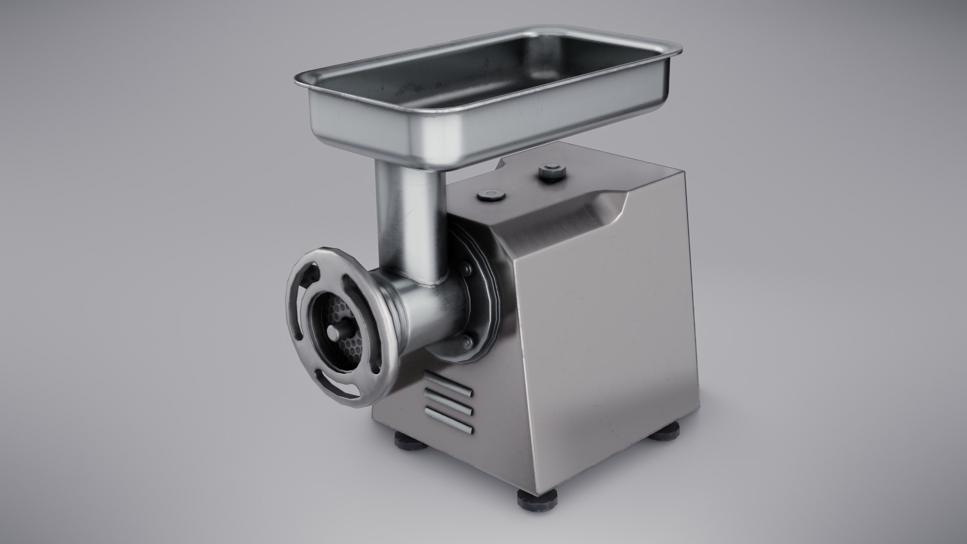 Professional Meat Grinder 3D Model - TurboSquid 1493759
