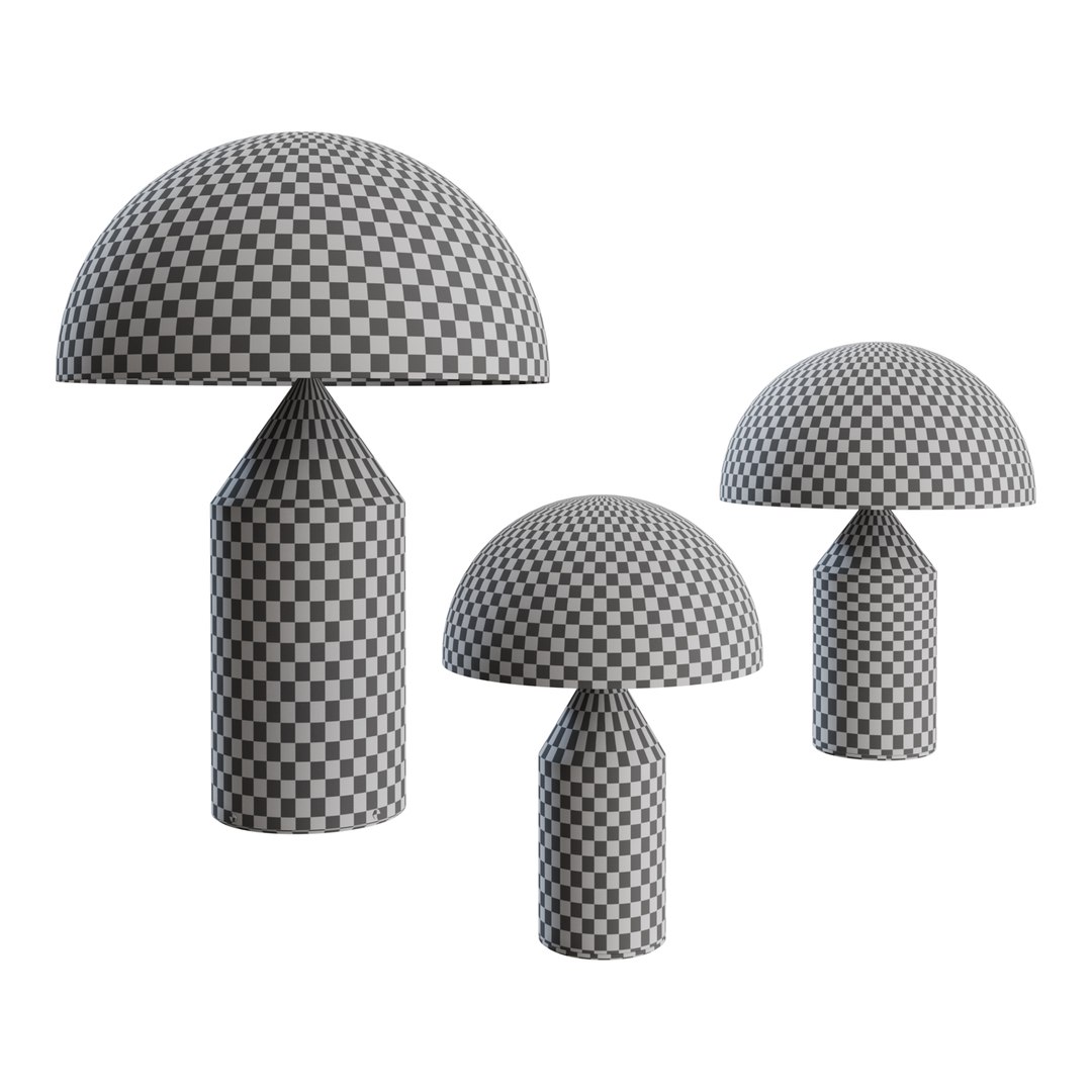 3D Model Atollo By Oluce - TurboSquid 1809471