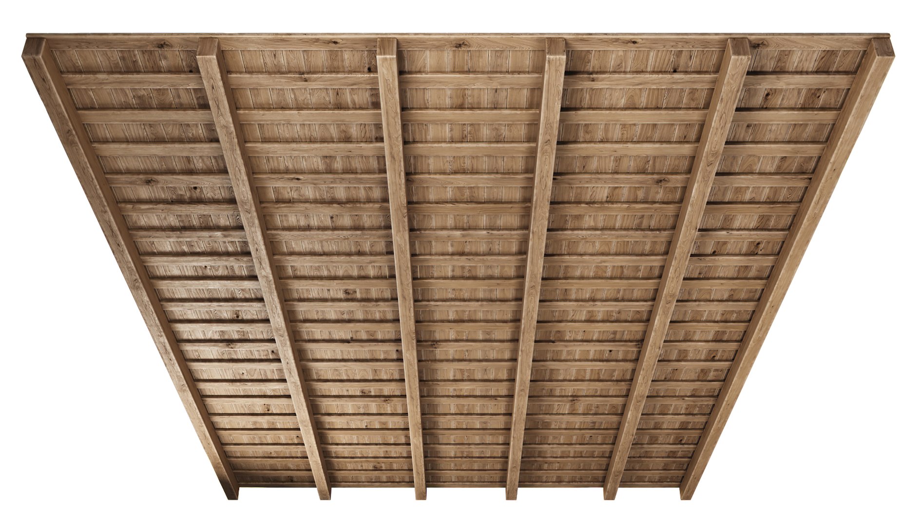 Stright Wooden Ceiling V5 3D - TurboSquid 2031486