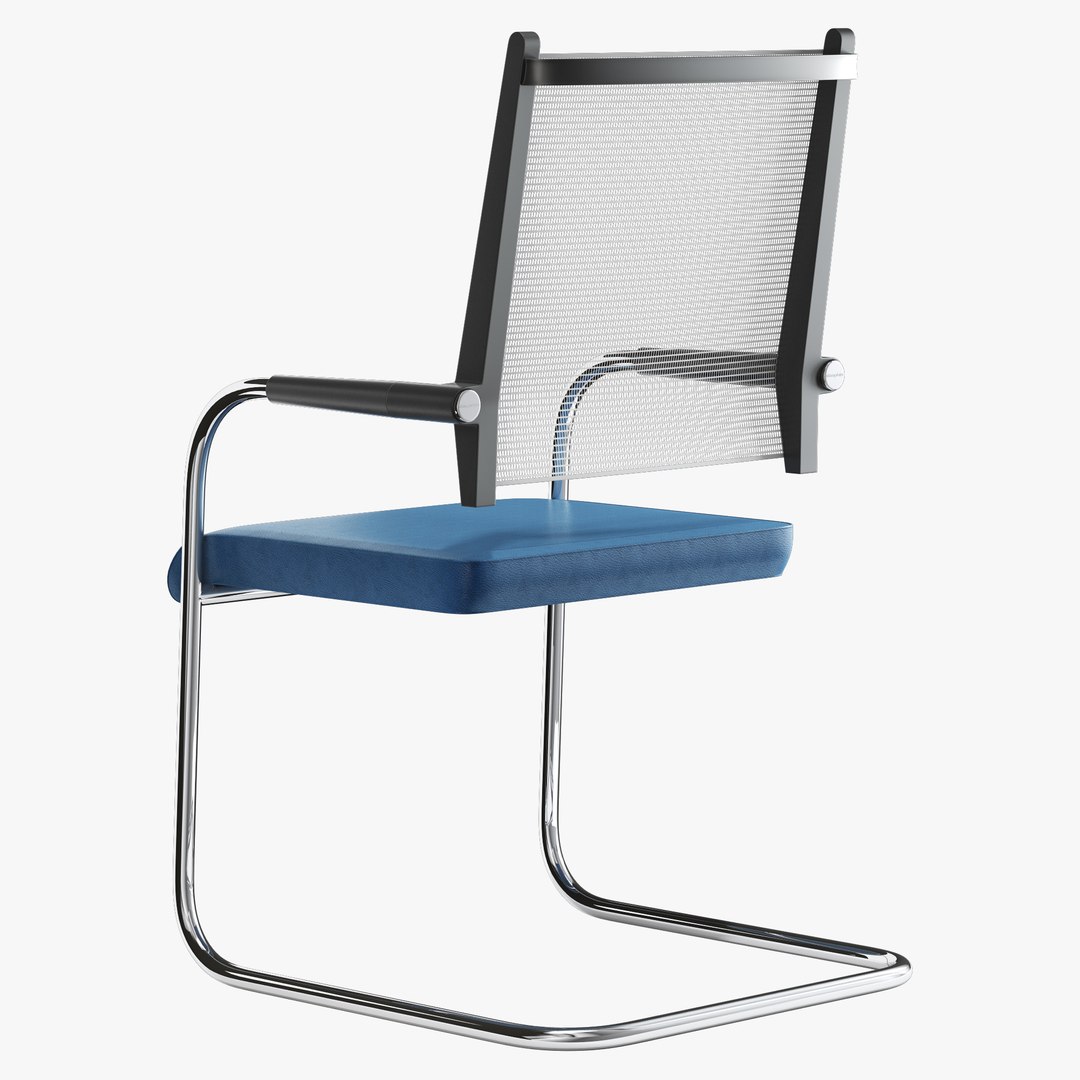 3D Dauphin Lordo Conference Office Chair Model - TurboSquid 1951609